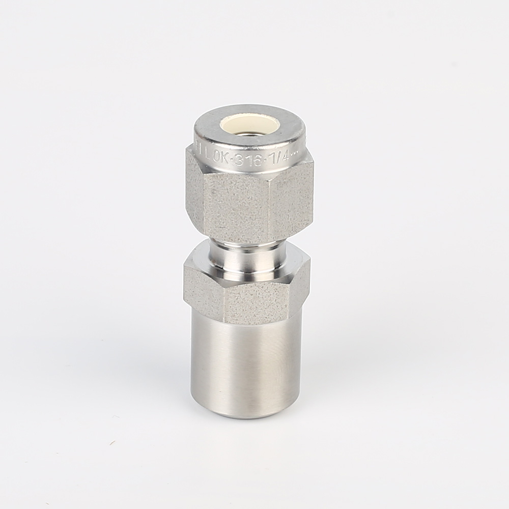 768LN Stainless Steel Male Pipe Tube Butt Weld Connector And Tube ...