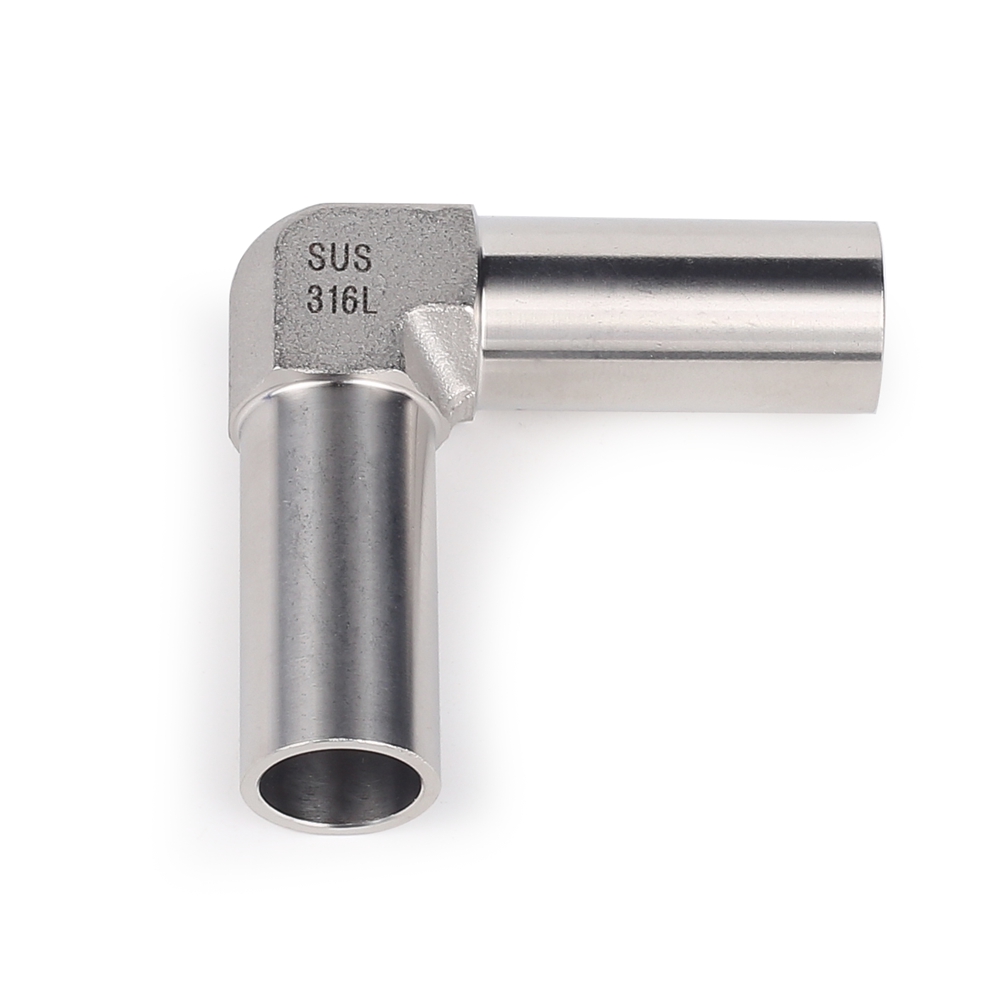 High Purity Stainless Steel Mini Tube Butt Weld Fittings For ...