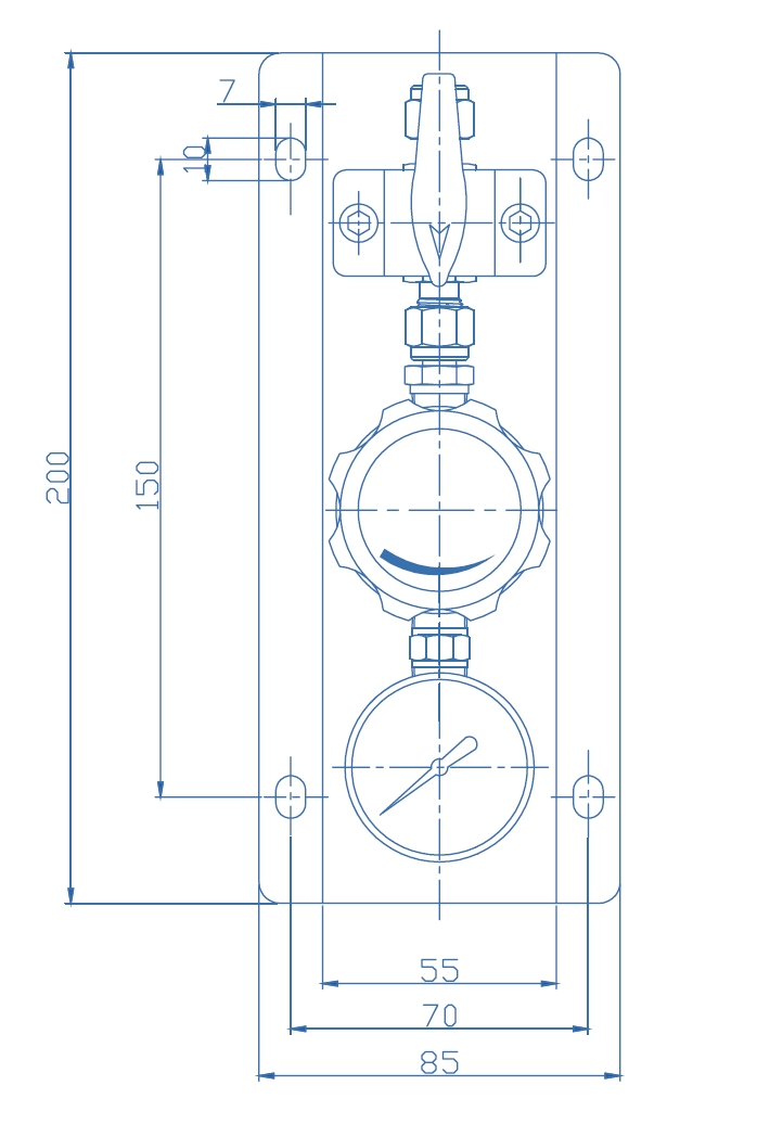 High Purity And Industria Gas Stick Assemblies Precise Pressure Control ...