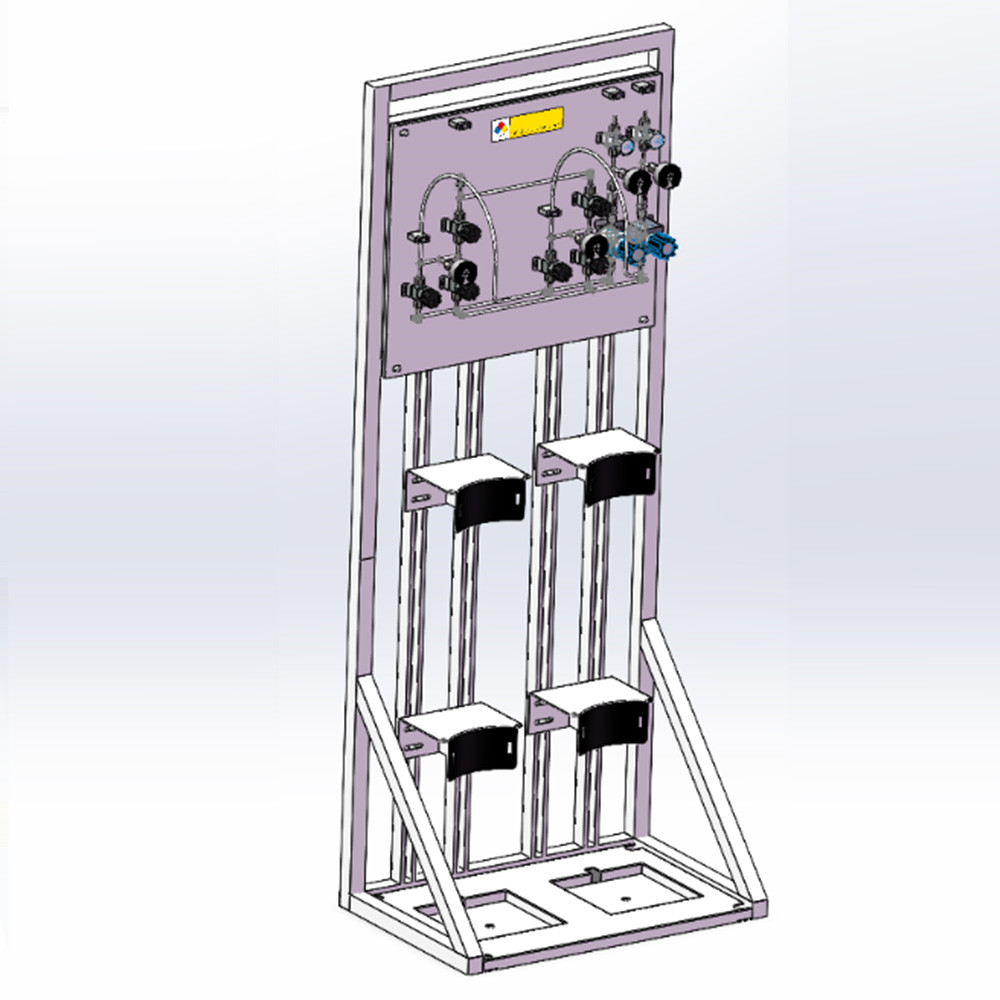 Manual Gas Rack High Purity Gas Delivery Systems JW-100-GR - Specialty ...