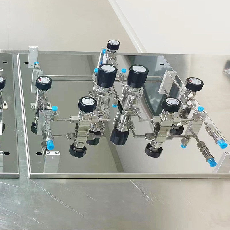 Semi Automatic Oxygen Nitrogen Helium Argon Gas Changeover Manifold ...